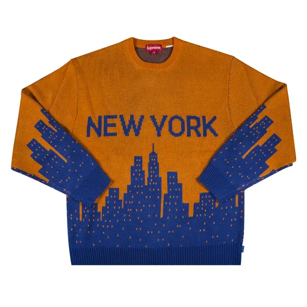Supreme New York Sweater - Orange