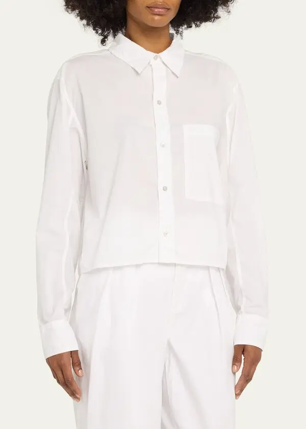 AMO Ruth Cropped Shirt