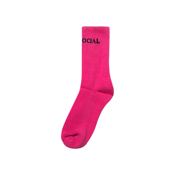 ANTI SOCIAL SOCIAL CLUB Catchphrase Socks - Pink