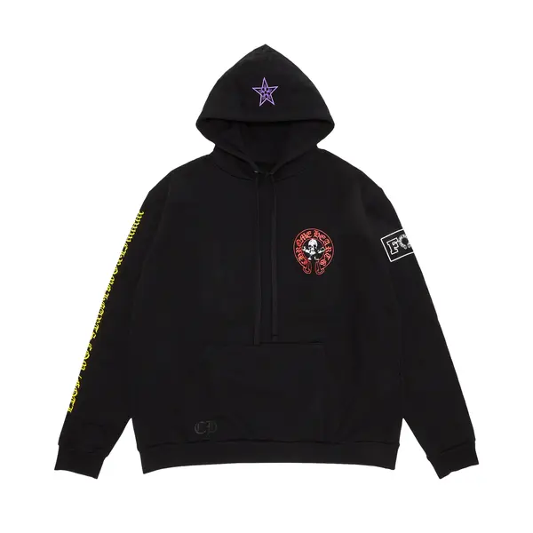 Chrome Hearts X Foti Skeleton Online Exclusive Hoodie - Black