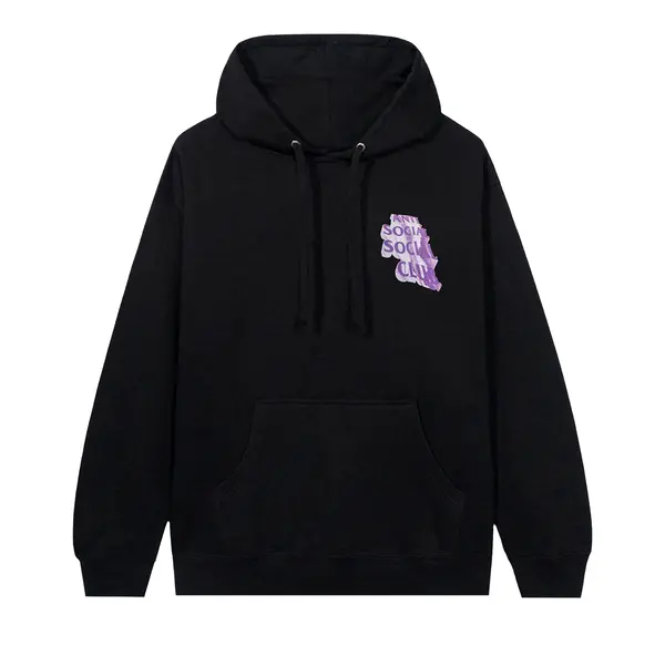 ANTI SOCIAL SOCIAL CLUB Heart As Rock Hoodie - Black