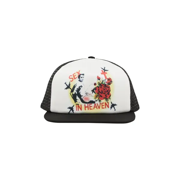 Supreme Sex In Heaven Mesh Back 5-panel Hat - Black