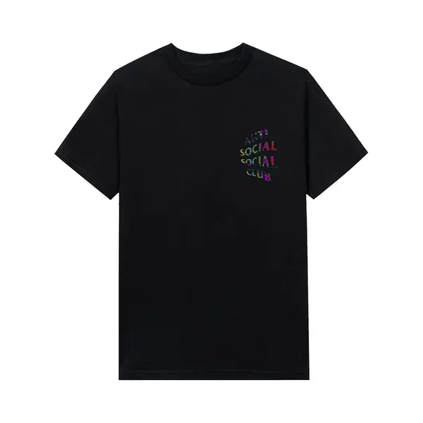 ANTI SOCIAL SOCIAL CLUB Fuzzy Connection Tee - Black