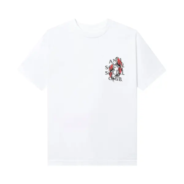 ANTI SOCIAL SOCIAL CLUB Koi Garden Tee - White