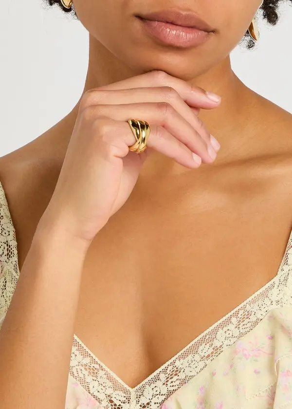 Lié Studio The Sofie 18kt -plated Ring - Gold