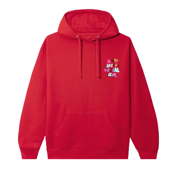 ANTI SOCIAL SOCIAL CLUB The Real Me Hoodie - Red