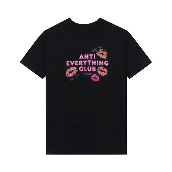 ANTI SOCIAL SOCIAL CLUB Anti Everything Club Tee - Black