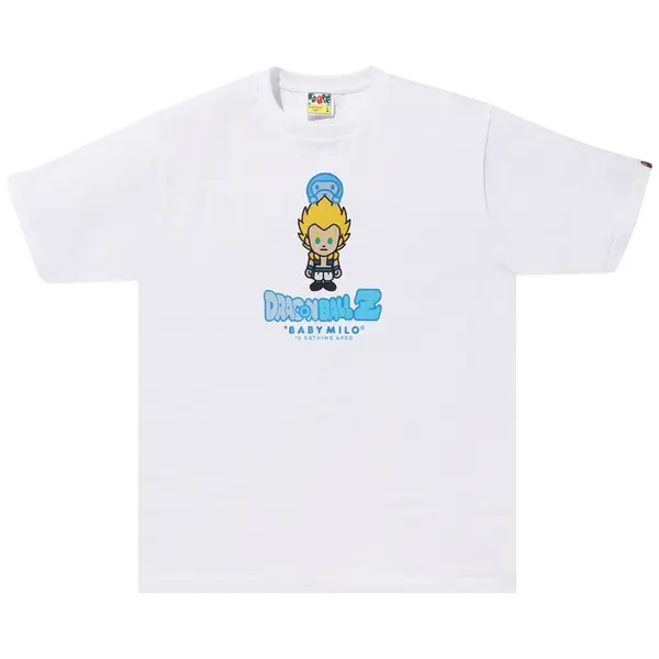 A BATHING APE X Dragon Ball Z Gotenks Baby Milo Tee - White