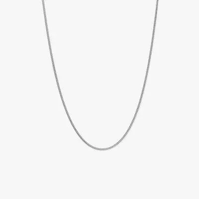 Shinola Simple Chain Necklace - Sterling Silver