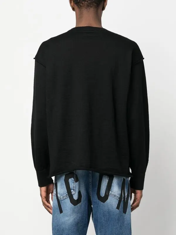 Dsquared2 Ribbed Crew Neck Jumper