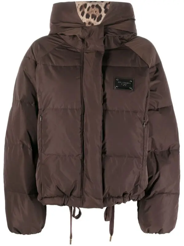 Dolce & Gabbana Logo-plaque Padded Jacket