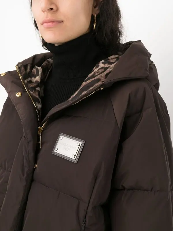 Dolce & Gabbana Logo-plaque Padded Jacket