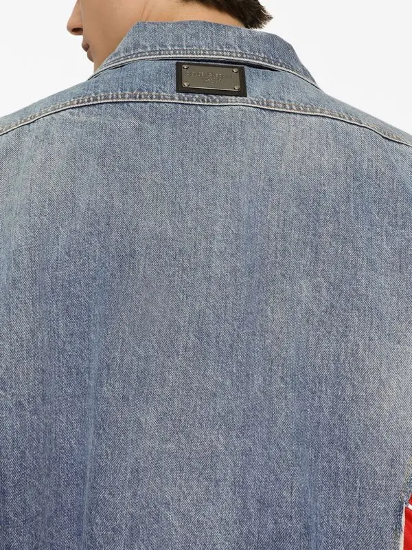 Dolce & Gabbana Panelled Denim Jacket