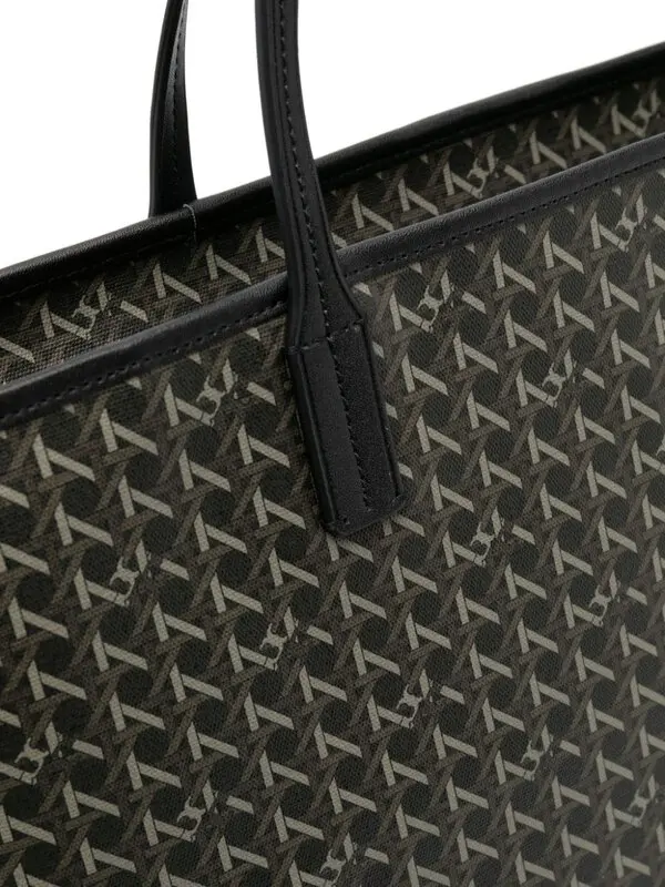 Tory Burch Signature Logo Tote - Black