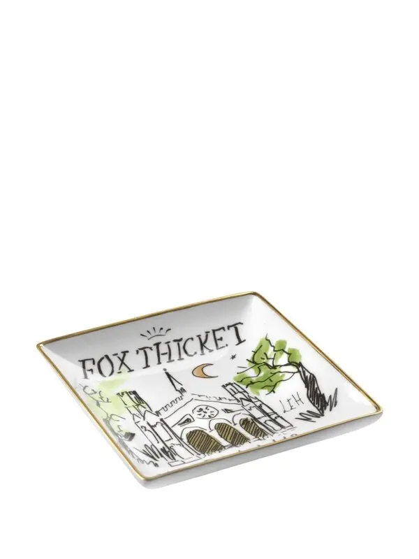 GINORI 1735 Graphic-print Porcelain Change Tray - Neutrals