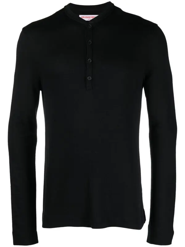 Orlebar Brown Harrison Modal-cashmere T-shirt - Black