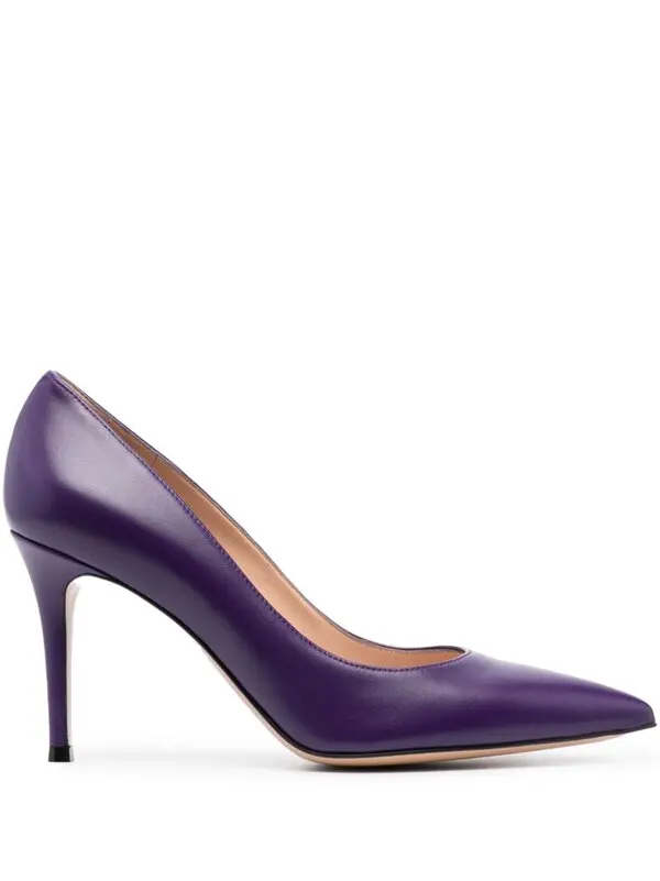 GIANVITO ROSSI 85mm Leather Pumps