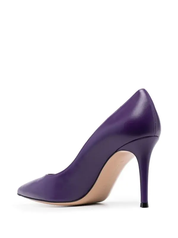 GIANVITO ROSSI 85mm Leather Pumps