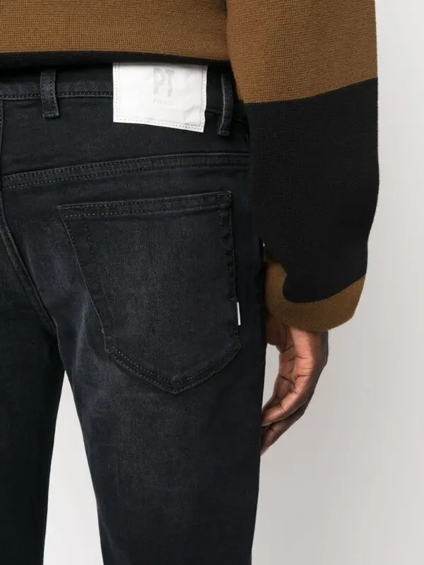 PT TORINO Low-rise Slim-cut Jeans