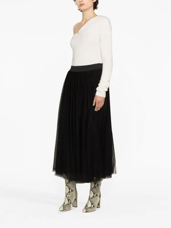 Fabiana Filippi Layered Tulle Skirt - Black