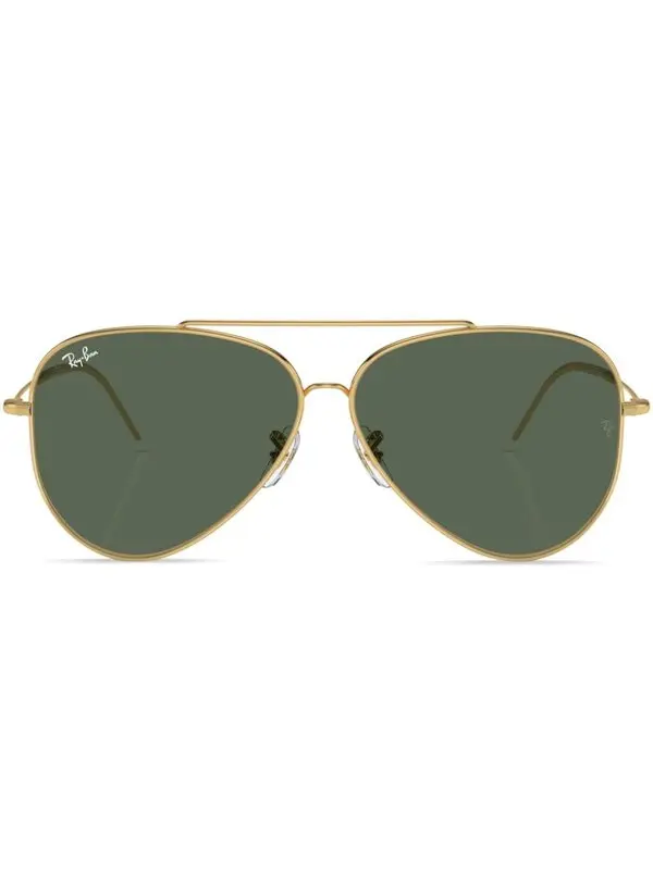 Ray-ban Aviator Reverse Sunglasses - Gold