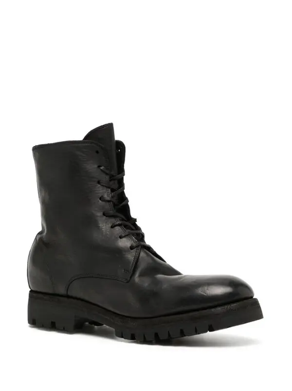 Guidi Lace-up Leather Boots