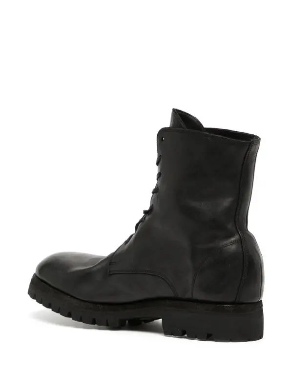 Guidi Lace-up Leather Boots