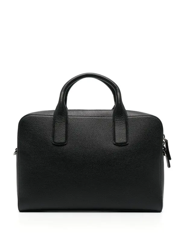 Giorgio Armani Leather Laptop Bag