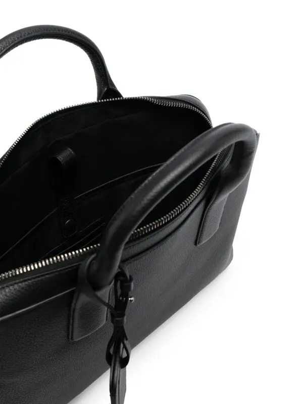 Giorgio Armani Leather Laptop Bag