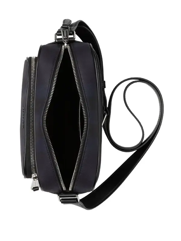 Burberry Check-pattern Messenger Bag