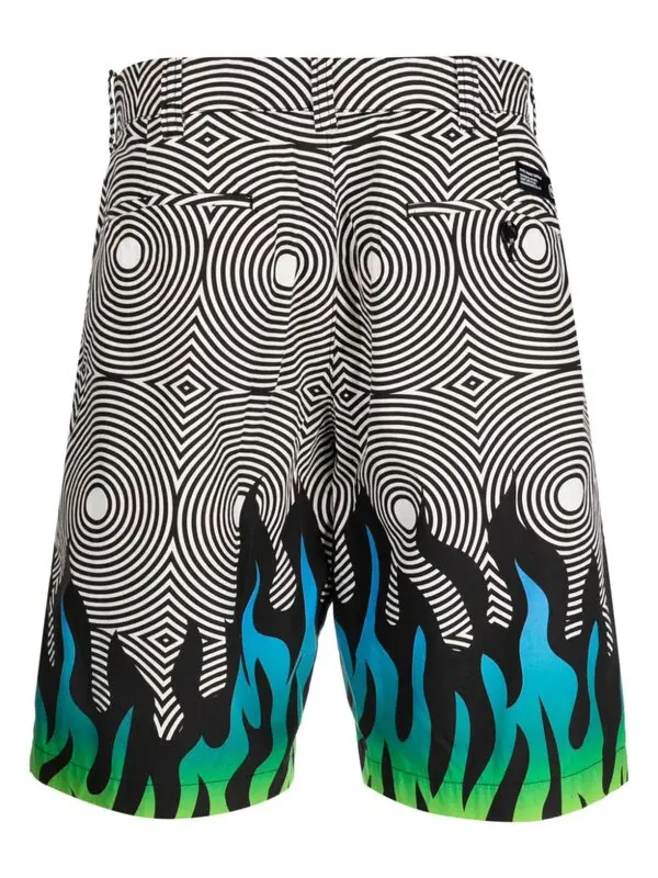 NEIGHBORHOOD Abstract-pattern Cotton Chino Shorts