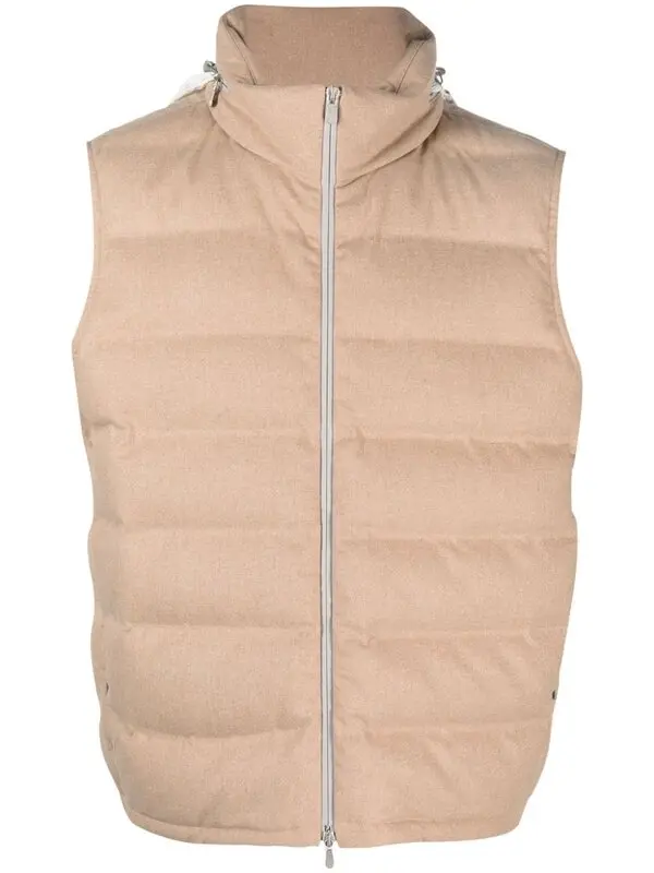 Brunello Cucinelli Zip-up Padded Gilet