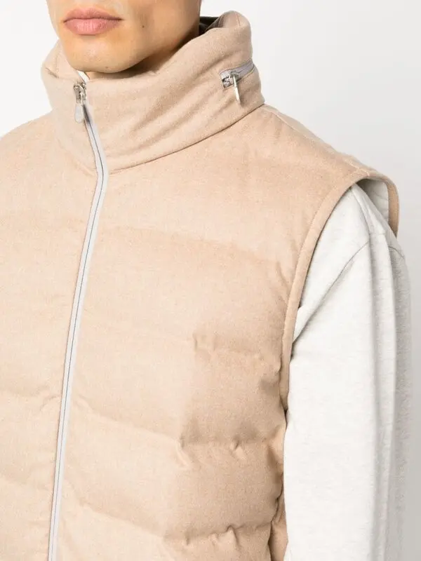 Brunello Cucinelli Zip-up Padded Gilet