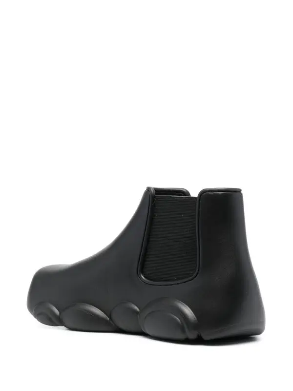 Moschino Gummy 40mm Logo-embossed Ankle Boots