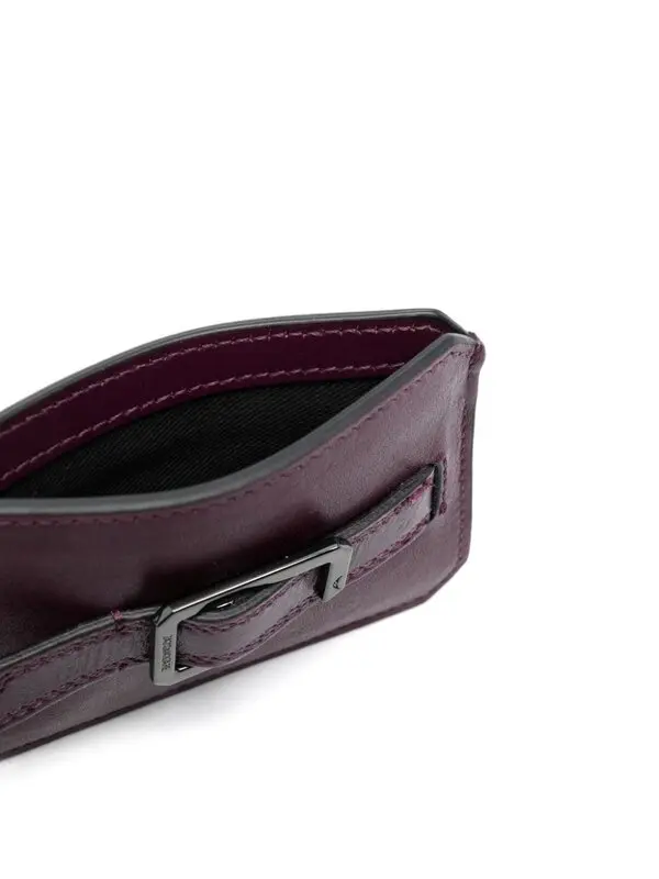 Zadig&Voltaire Le Cecilia Leather Card Holder - Purple