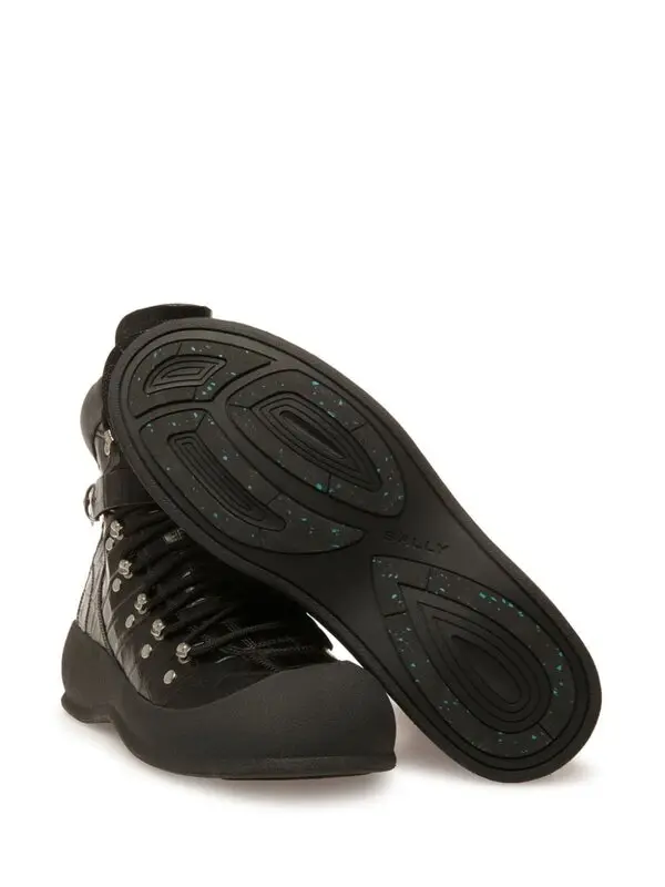 Bally Clyff Crocodile-embossed Boots