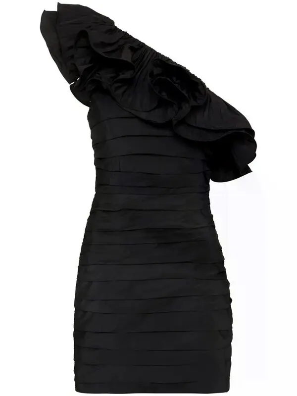 Rebecca Vallance Chloe One-shoulder Mini Dress