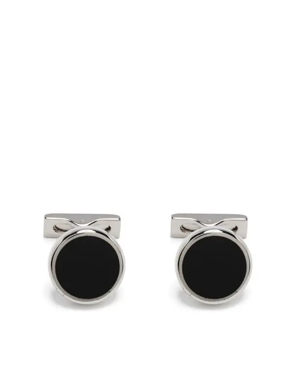 S.t. Dupont Round-cut Cufflinks - Silver