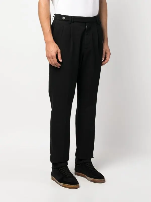 Brunello Cucinelli Pleat-detail Cotton Chino Trousers