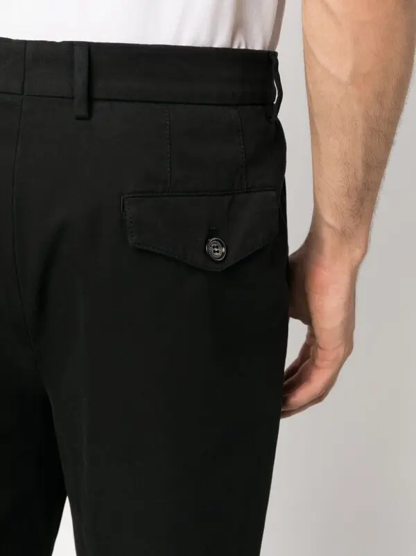 Brunello Cucinelli Pleat-detail Cotton Chino Trousers