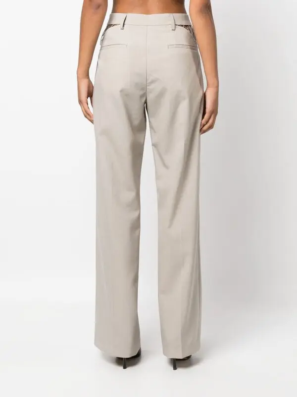 DION LEE Cut-out Wool Trousers