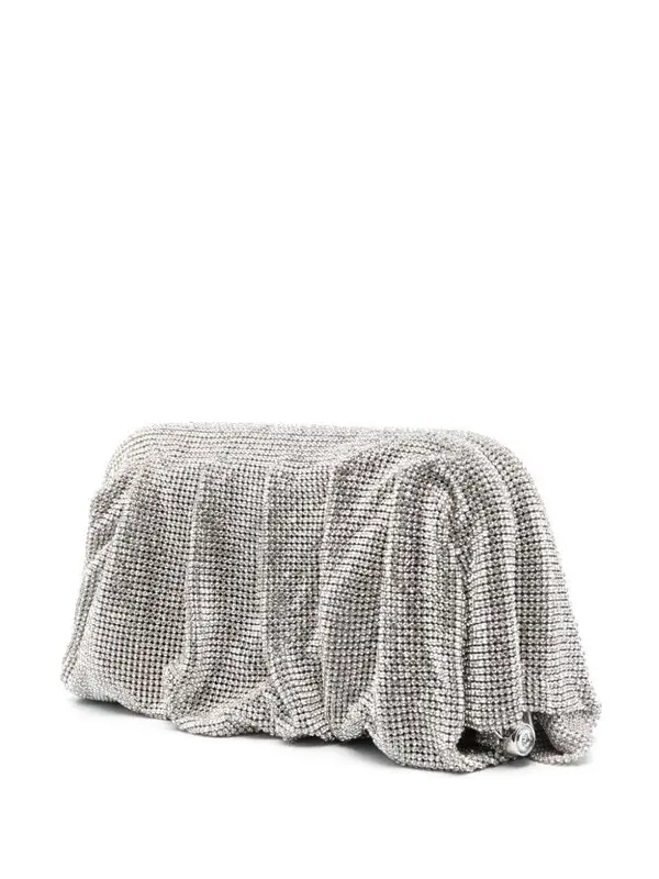 Benedetta Bruzziches Venus Petite Embellished Clutch Bag - Silver