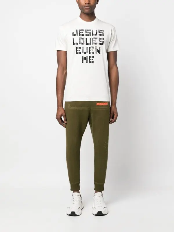 Dsquared2 Graphic-print Cotton T-shirt