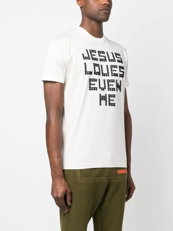 Dsquared2 Graphic-print Cotton T-shirt