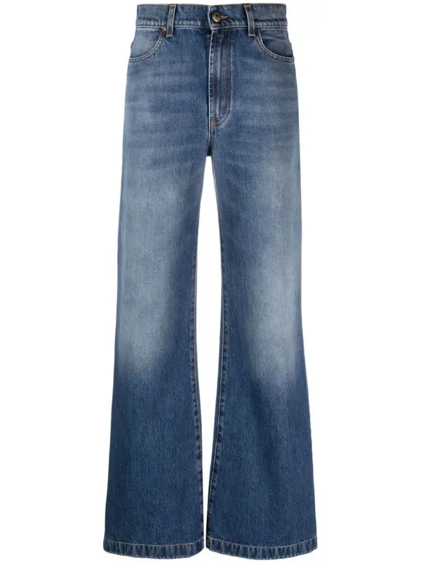 La DoubleJ High-waisted Flared Jeans