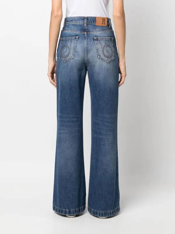 La DoubleJ High-waisted Flared Jeans