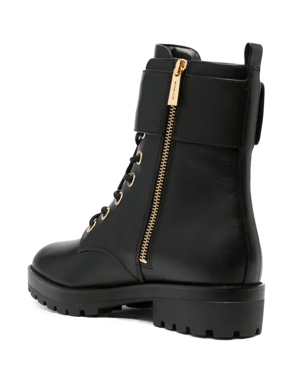 Michael Kors Rory Lace-up Leather Boots