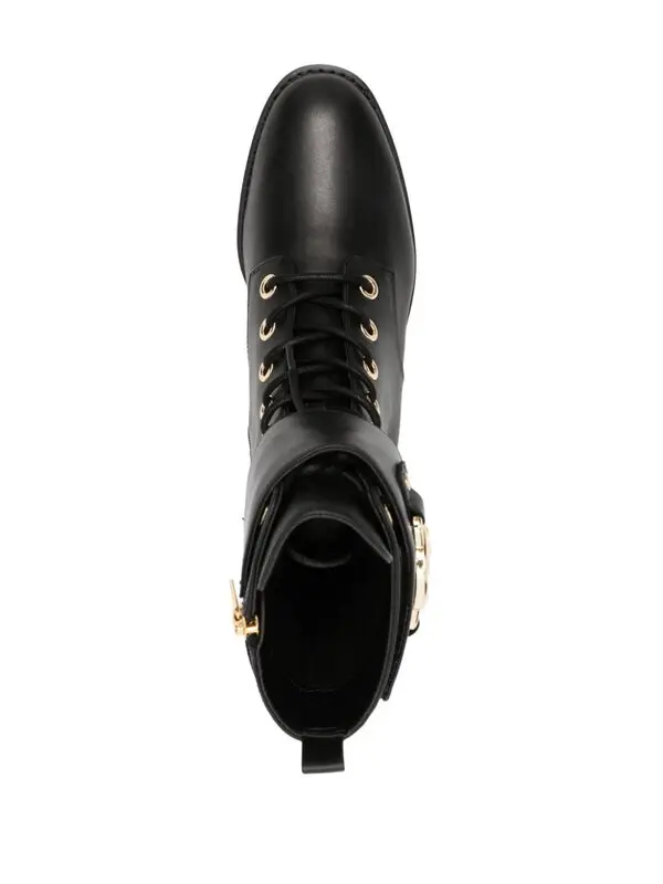 Michael Kors Rory Lace-up Leather Boots