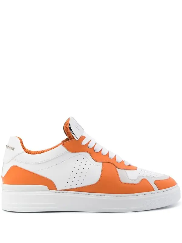 Philipp Plein Logo-plaque Panelled Sneakers
