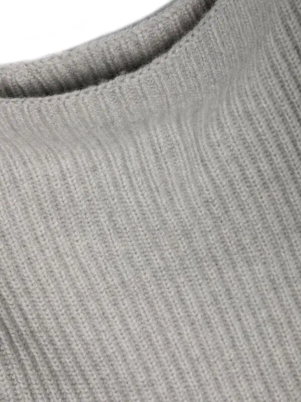 LISA YANG Ribbed-knit Cashmere Scarf